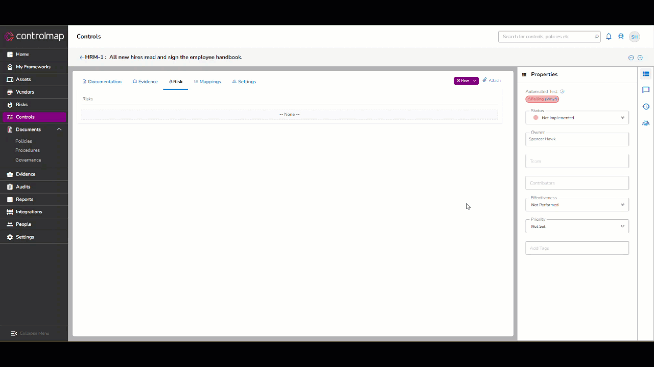 Controls – ControlMap