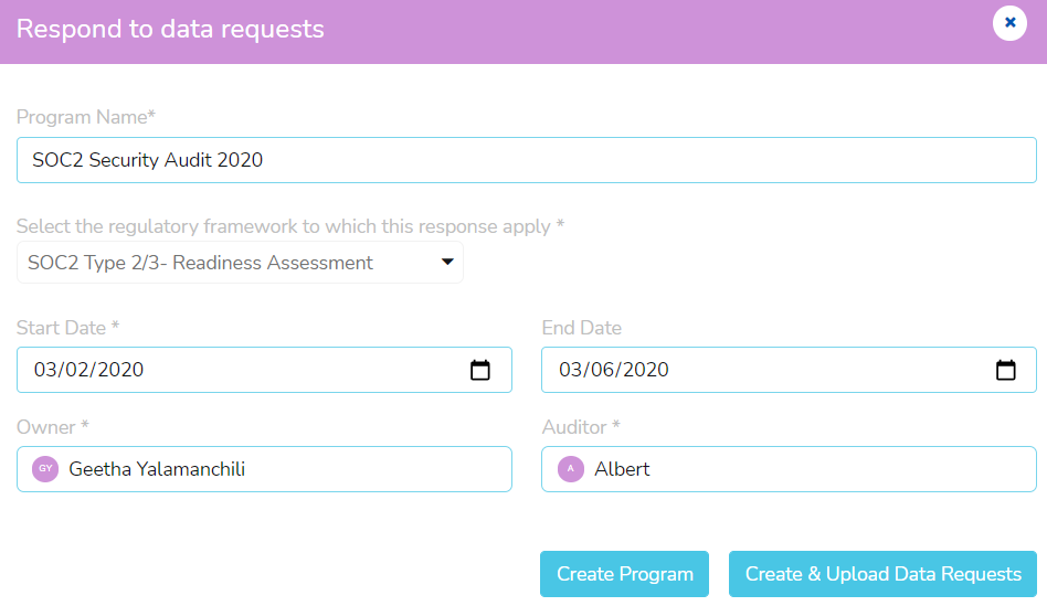 Audits – Control Map