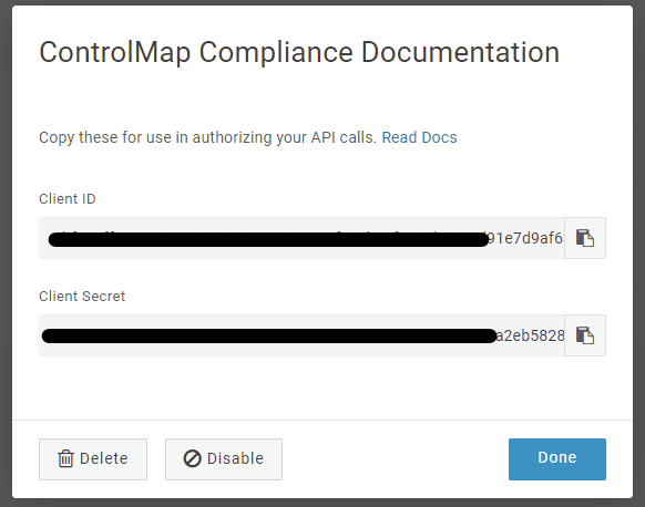 Connecting to One Login – ControlMap
