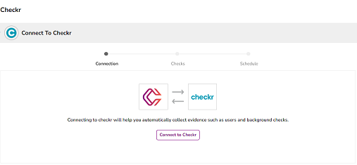 Connecting to CHECKR for background checks – ControlMap