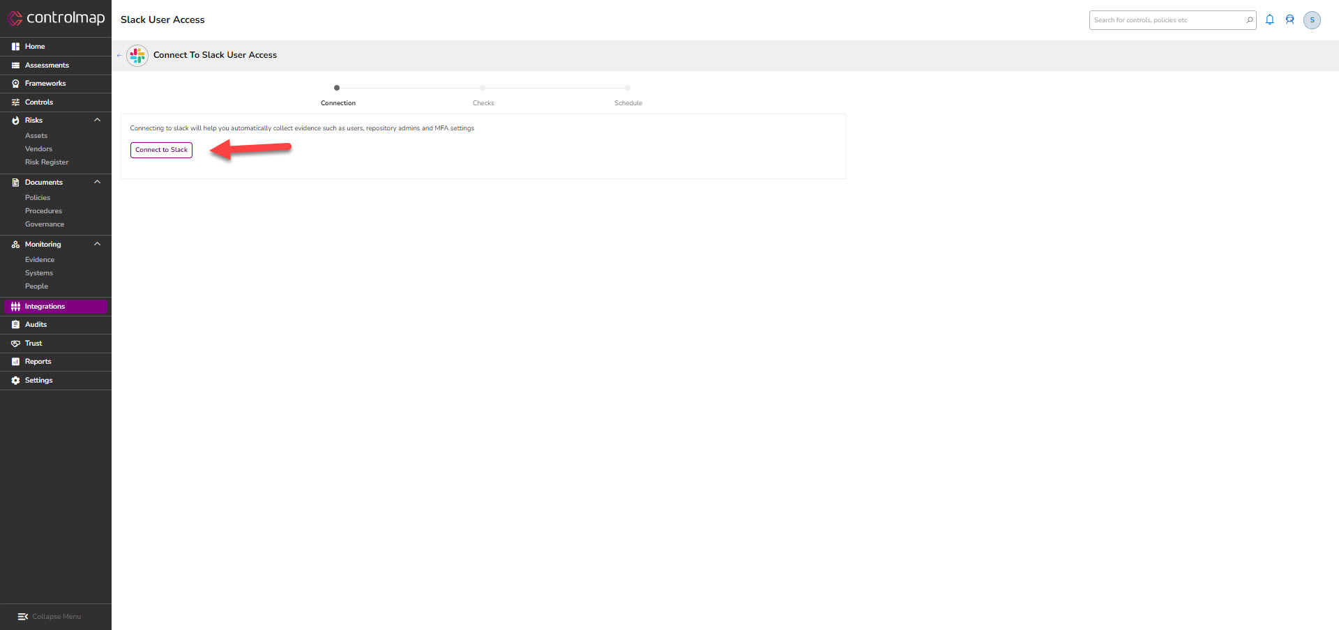 Integrating with Slack – ControlMap